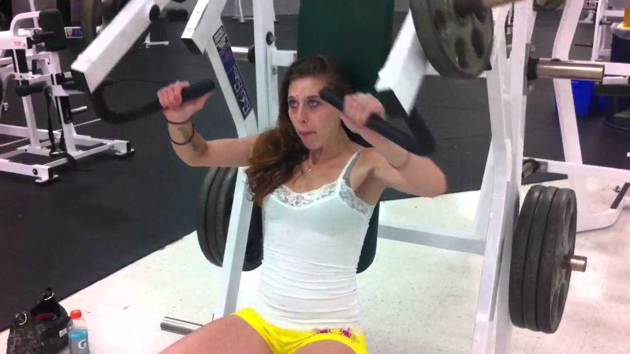 Jasmine at the gym - YouTube