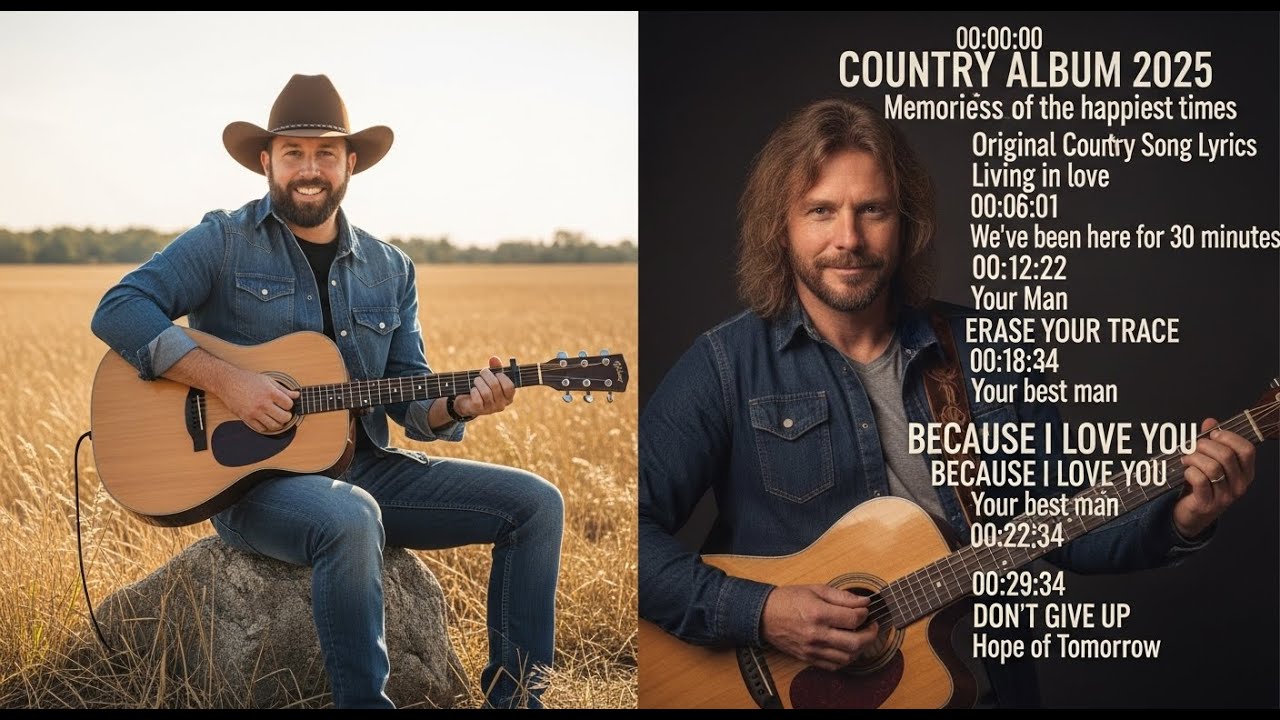 Country Album 2025, Memories of the happiest times🎸 - YouTube