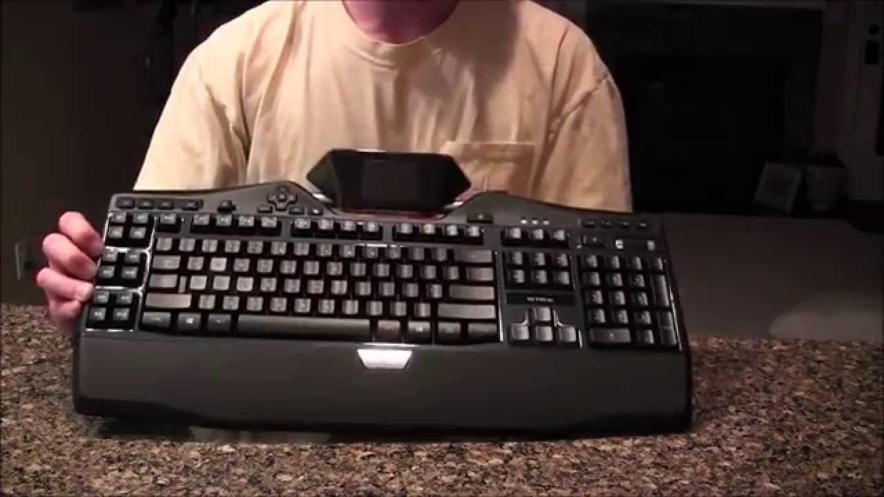 Logitech G19s Gaming Keyboard Review - YouTube