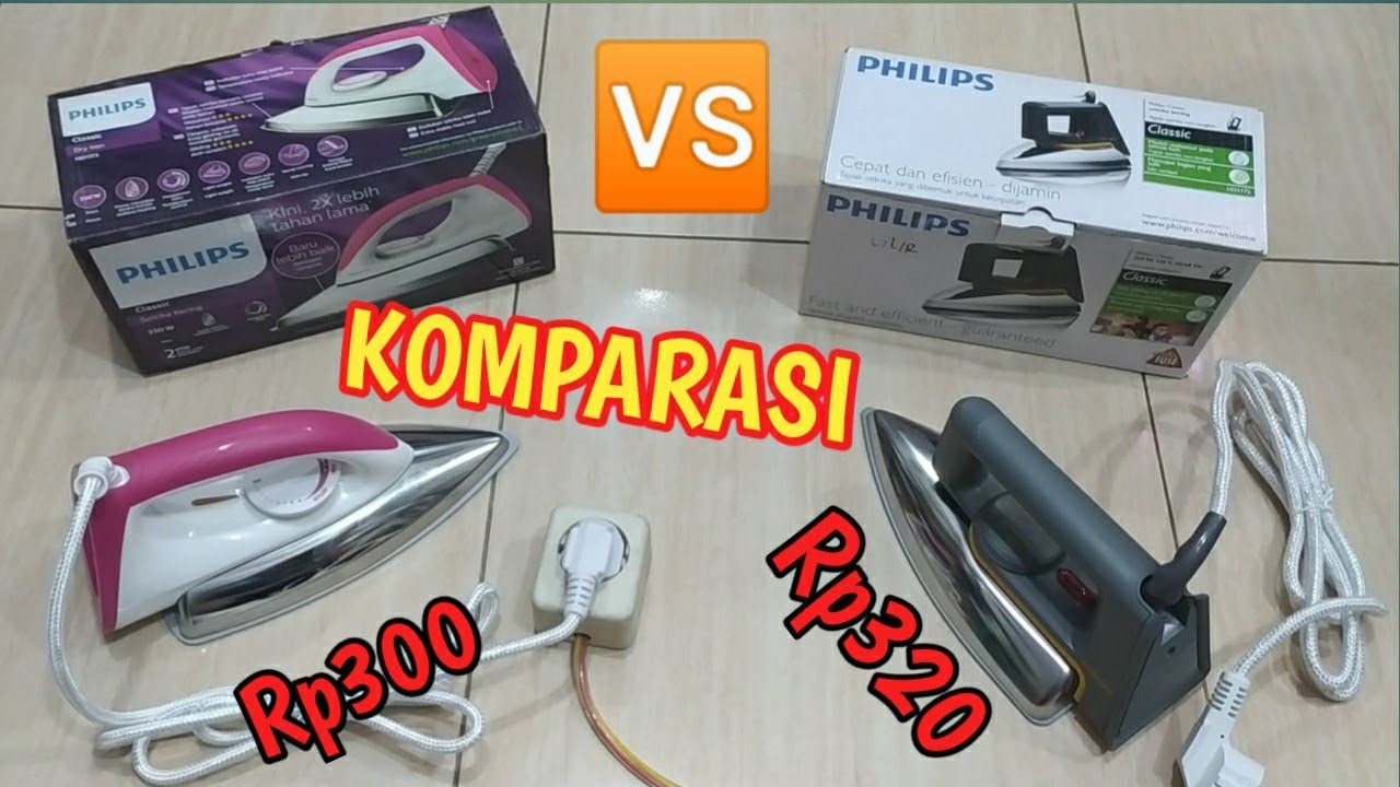 Rekomendasi strikaan PHILIPS clasic vs PHILIPS ceramic bagus yang mana ...