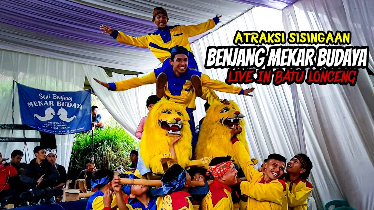 ATRAKSI SISINGAAN || BENJANG MEKAR BUDAYA ~ LIVE BATU LONCENG LEMBANG ...