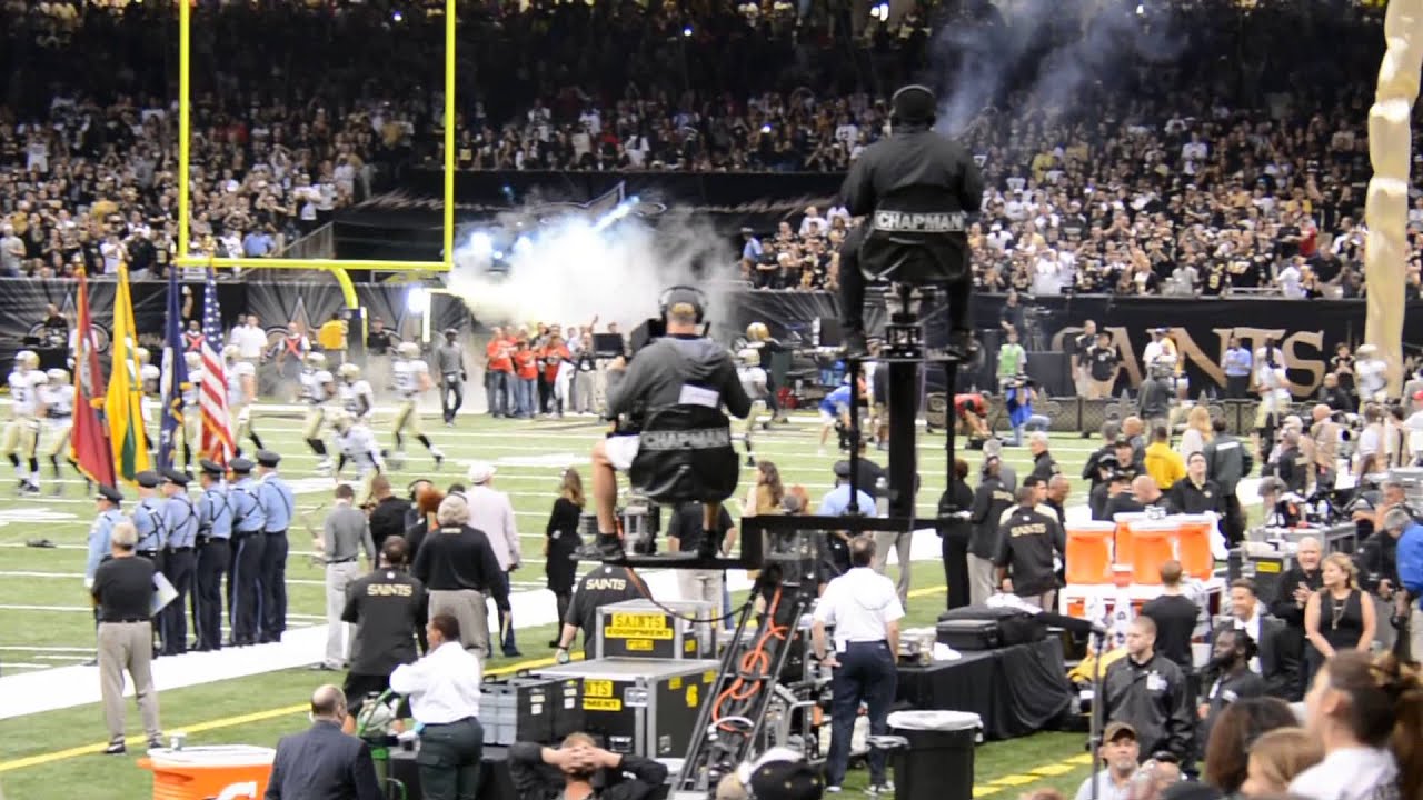 Saints intro video vs Falcons 9/8/2013 [with player introductions ...