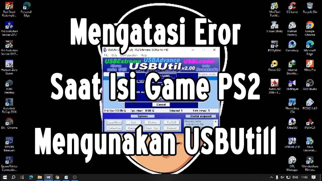 Mengatasi Isi Game Erorr Hdd External di USBUtill - YouTube