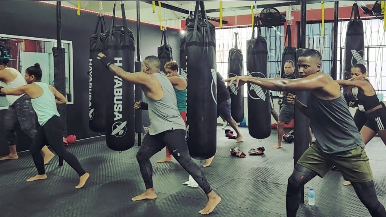 Cardio Boxing Workout in Trinidad & Tobago at AJTT - YouTube