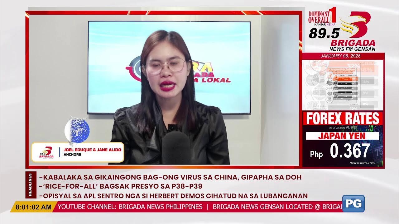 TIRA BRIGADA BALITA LOKAL | JANUARY 6, 2025 | KAUBAN SI JOEL EDUQUE UG JANE ALIDO - YouTube