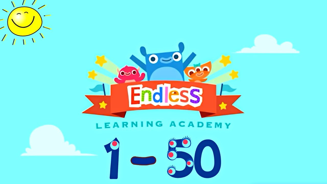 Endless Numbers 1 - 50 | Meet Number One to fifty | Fun Learning for ...