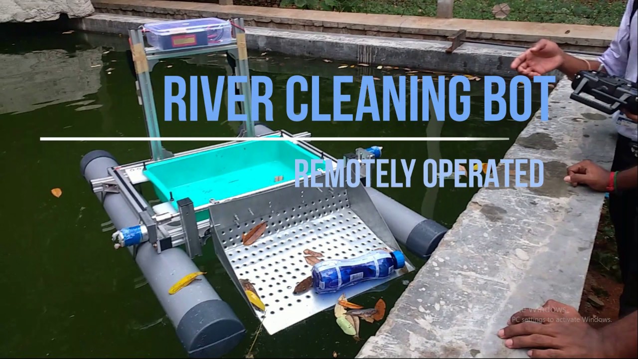 REMOTELY OPERATED AQUA BOT | UUV LAB | BITSATHY - YouTube