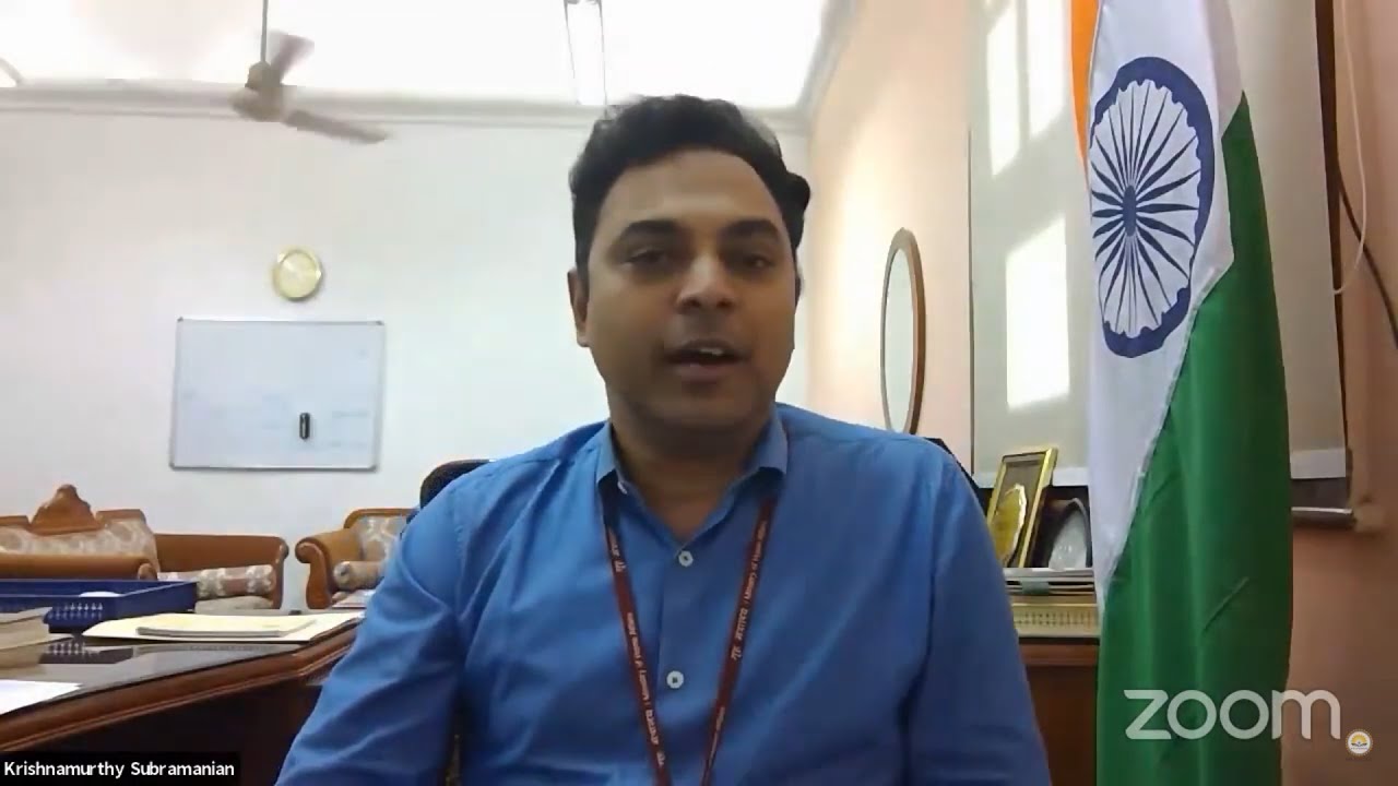 Athena-Economics & Public Policy SIG inauguration - Dr. KV Subramanian ...