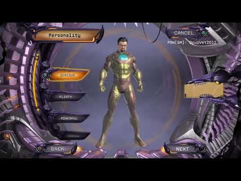 DCUO- How To Make Iron Man in DCUO - YouTube