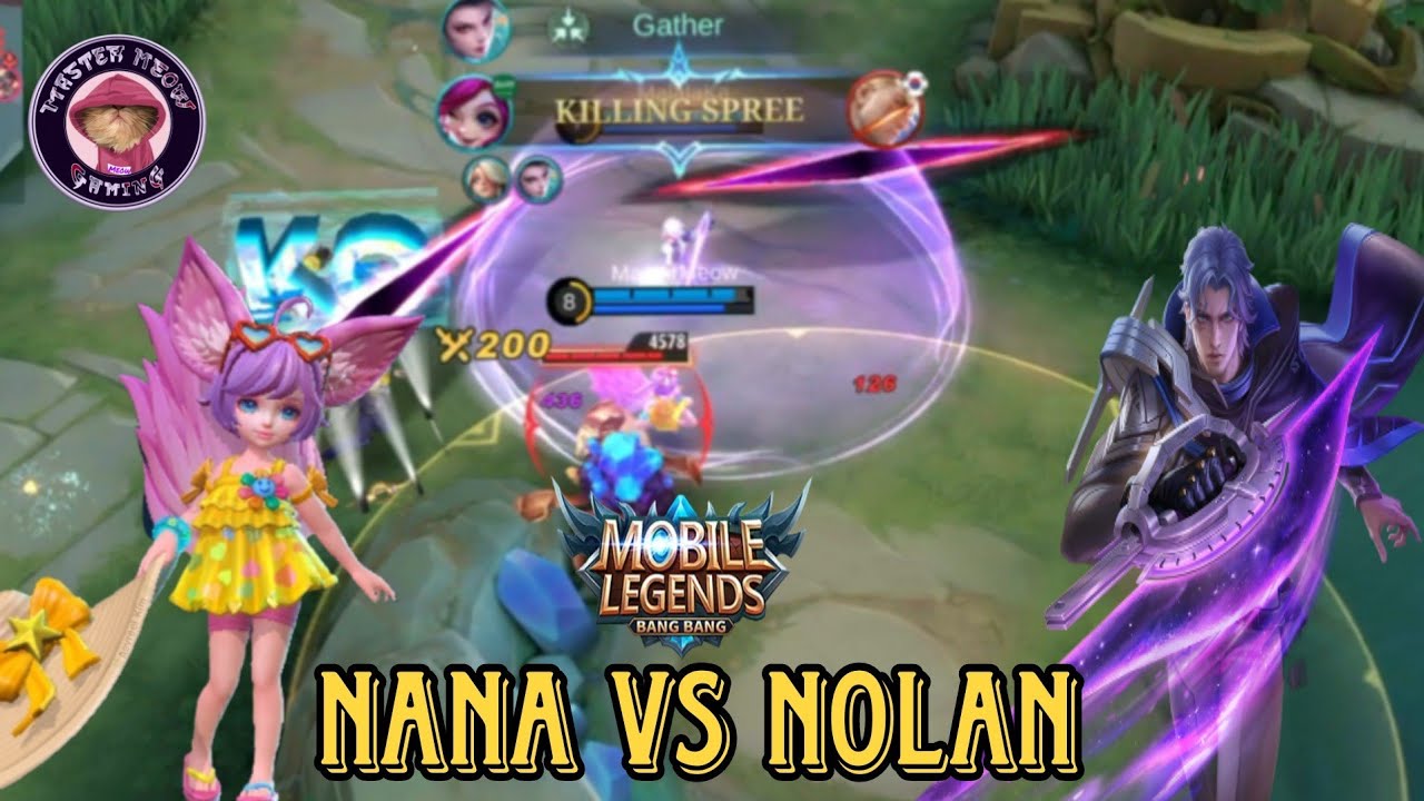 Nana vs Nolan ( MLBB new Hero ) #mobilelegends #mlbb - YouTube