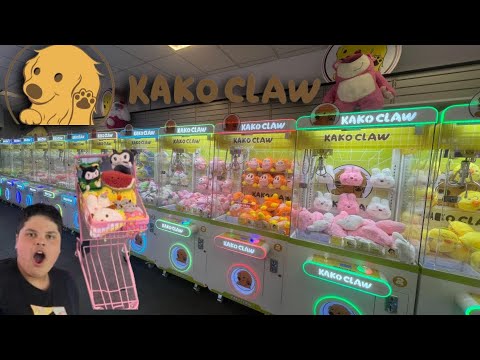 Washington D.C.'s First Claw Machine Arcade - Kako Claw - YouTube