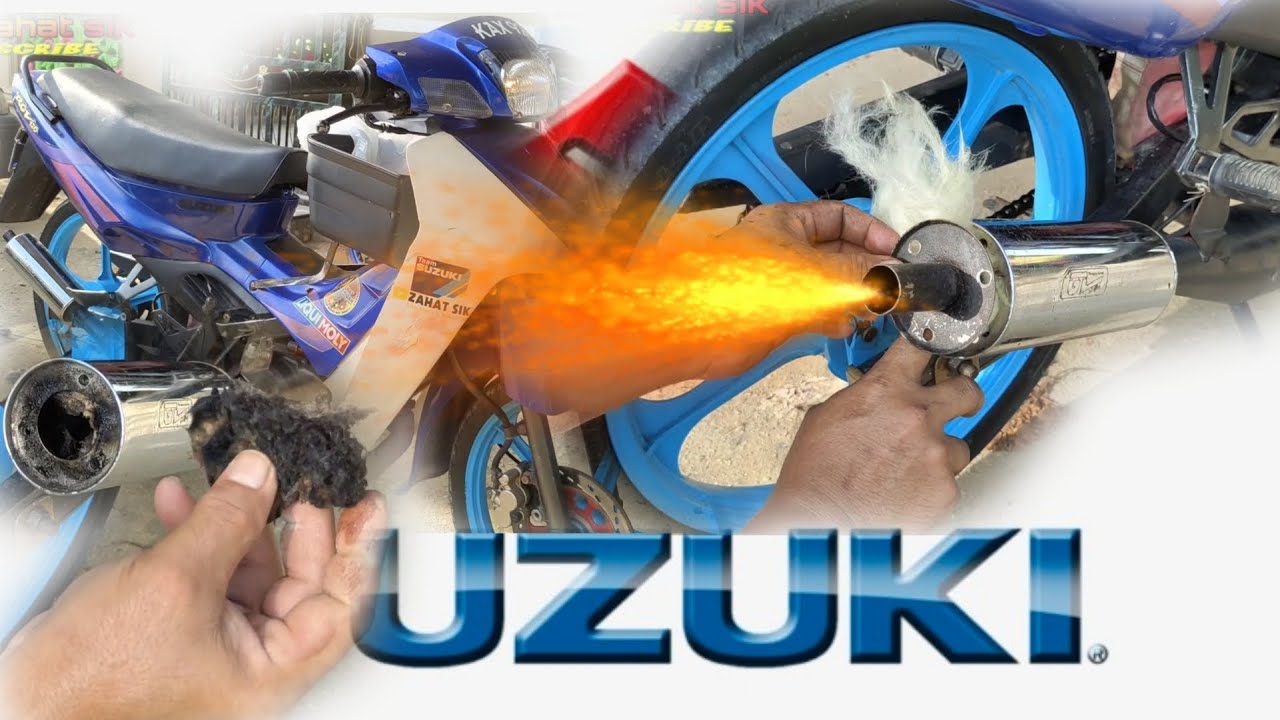 PASANG FIBER GLASS EKZOS SUZUKI RGV SPORT - YouTube