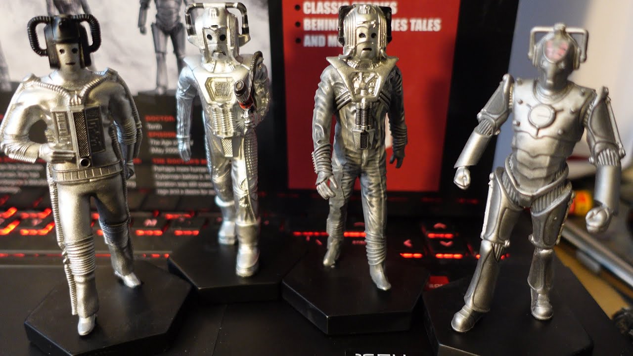 Doctor Who The Cybermen Set Two Egalmoss Review - YouTube