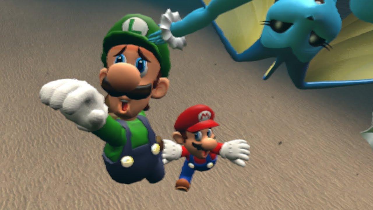 Mario y Luigi se ahogan en el mar Gmod - YouTube