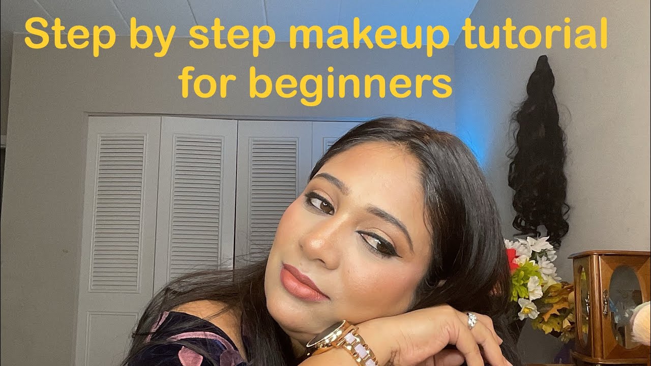 Step by step makeup tutorial for beginners😍 #makeup #makeuptutorial # ...