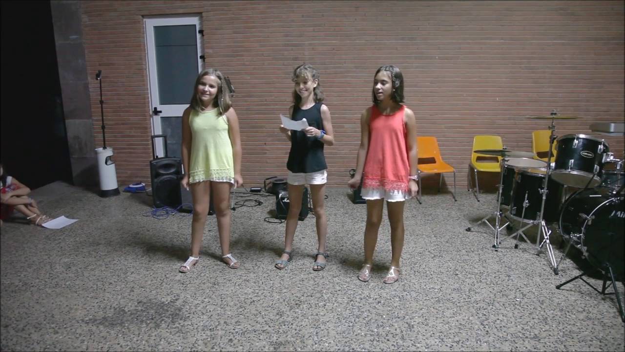 Martina, Maite y Natalia Camp Atrilia 2016 - YouTube