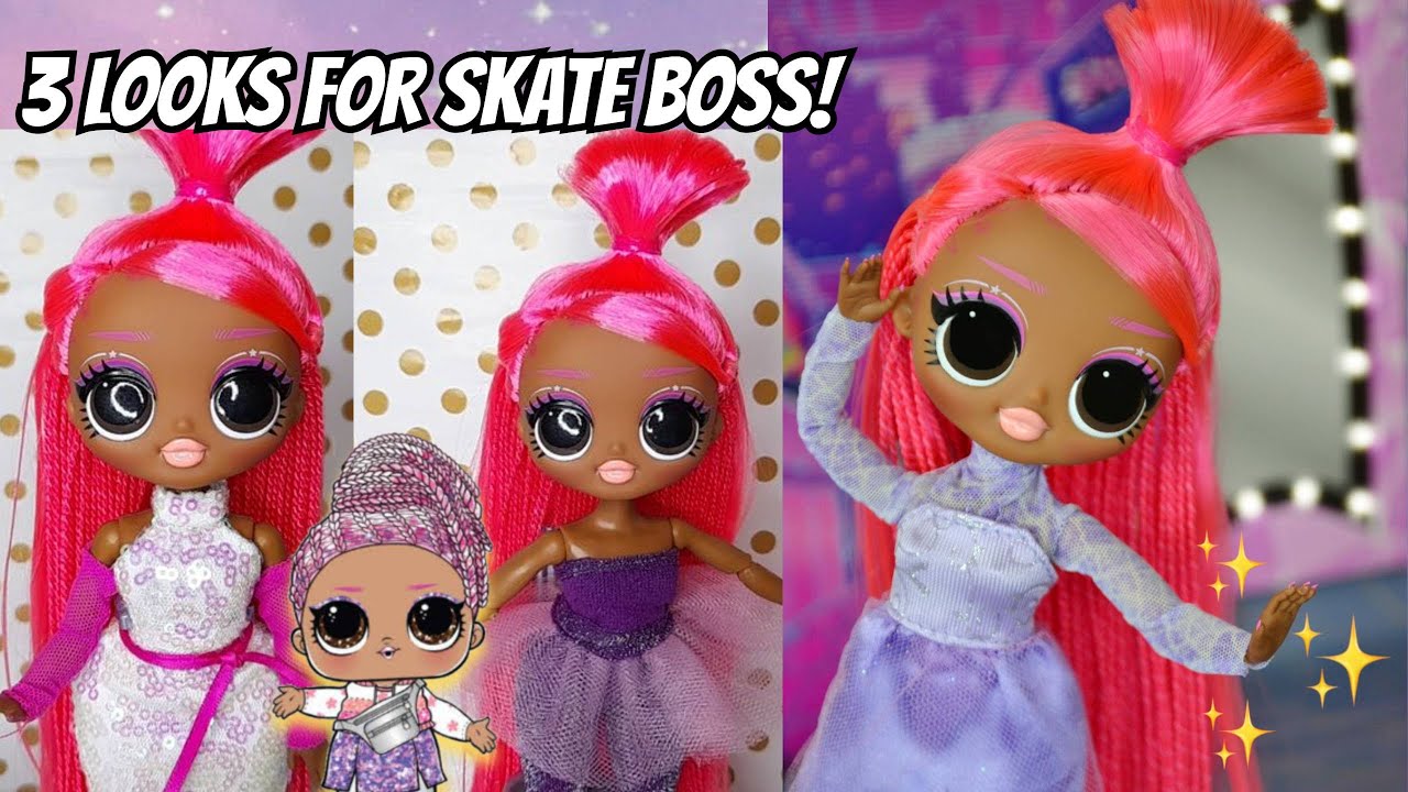 NEW LOL SURPRISE OMG SKATE BOSS! 3 LOOK FOR SKATE BOSS/ Handmade ...