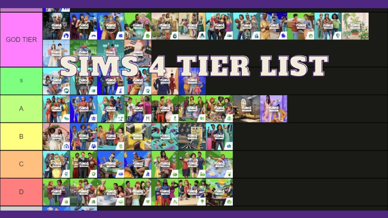 💥TIER LISTING ALL SIMS 4 EXPANSIONS/PACKS/KITS💥 | MomoMisfortune Twitch ...