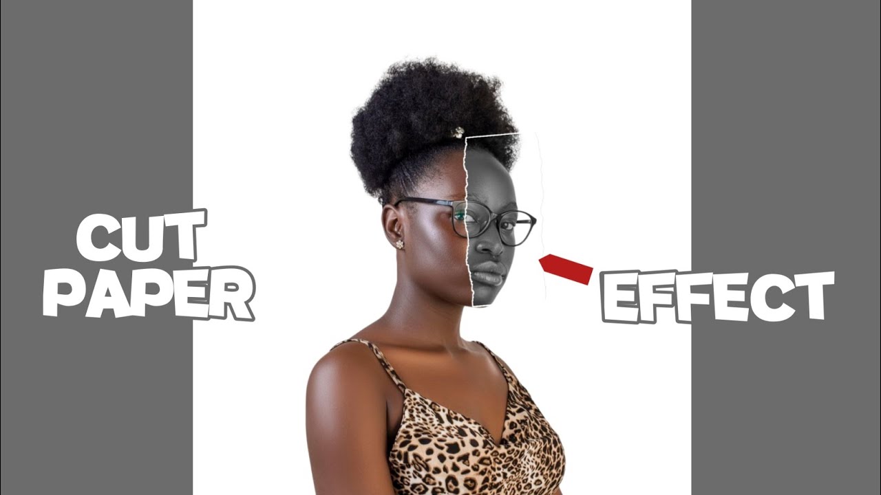 Cut Paper Effect using Pixellab - YouTube