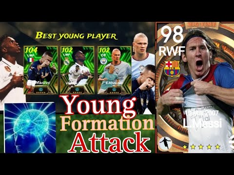 Long Ball Counter Attack 😱🔥 Best formation attacking football #pes # ...