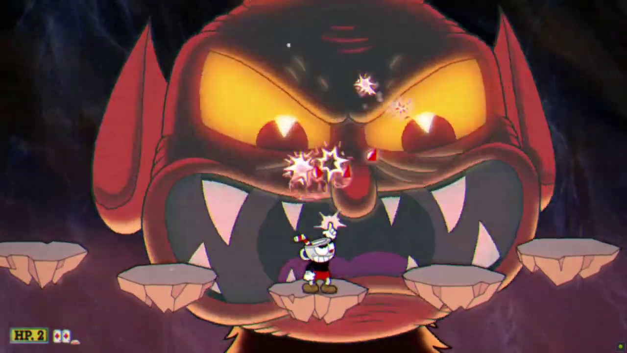 Cuphead all bosses Inkwell Hell - YouTube