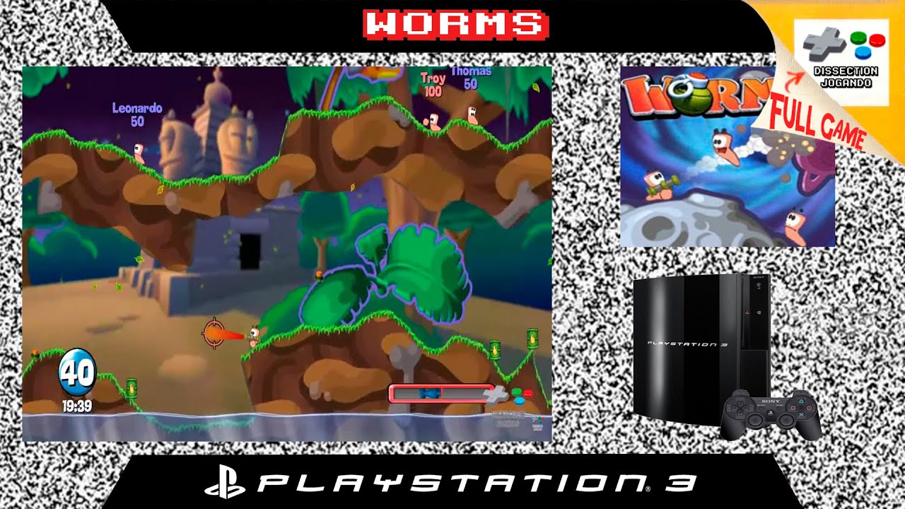 Worms (2007) - Playstation 3 [Challenge] [Longplay] - YouTube
