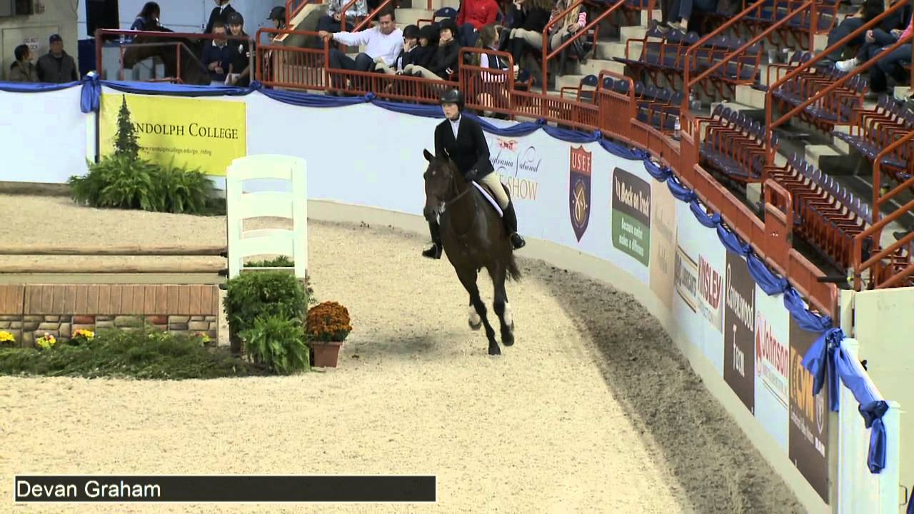 643 DELORIAN Devan Graham, Class 32 Large Junior Hunter 15 & Under ...