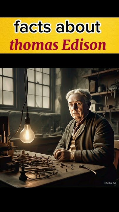 Thomas Edison facts | Thomas Edison invention | Thomas Edison moives # ...