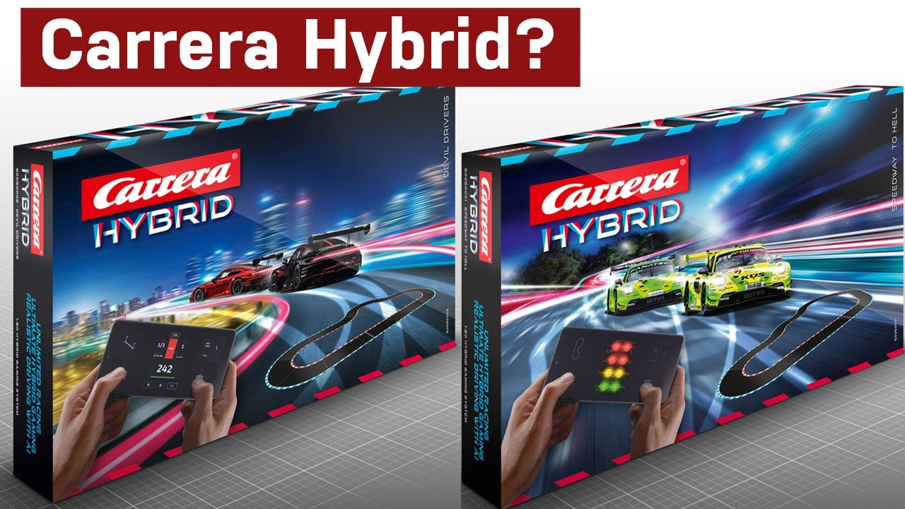 Carrera Hybrid? Erste Infos zum neuen Carrera System - YouTube