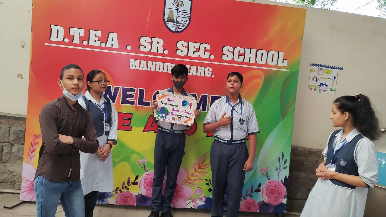 Debate on Noise Pollution by DTEA Senior Secondary School Mandir Marg ...