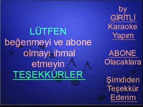 CEM KARACA..Gel gel..Orjinal KARAOKE...