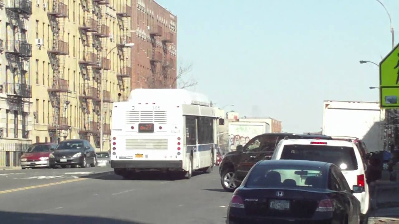New Flyer C40LF CNG 305 Bx27 Bus@West Farms Road/Westchester Avenue ...