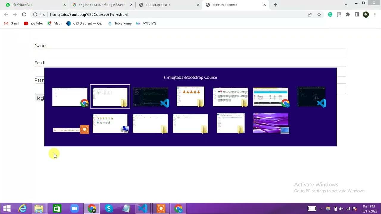 6 Responsive Form In Bootstrap 5 Registration And Login Form Using Bootstrap5 Bootstrap