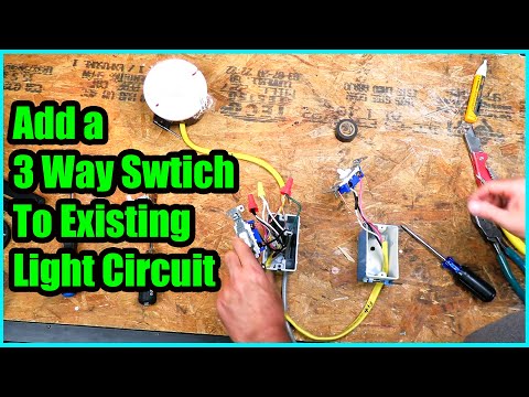 How to Add a 3 Way Switch To an Existing Single Switch Location