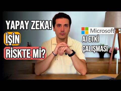En Çok Etkilenen 40 Meslek! Yapay Zeka Seni Ne Kadar Tehdit Ediyor?