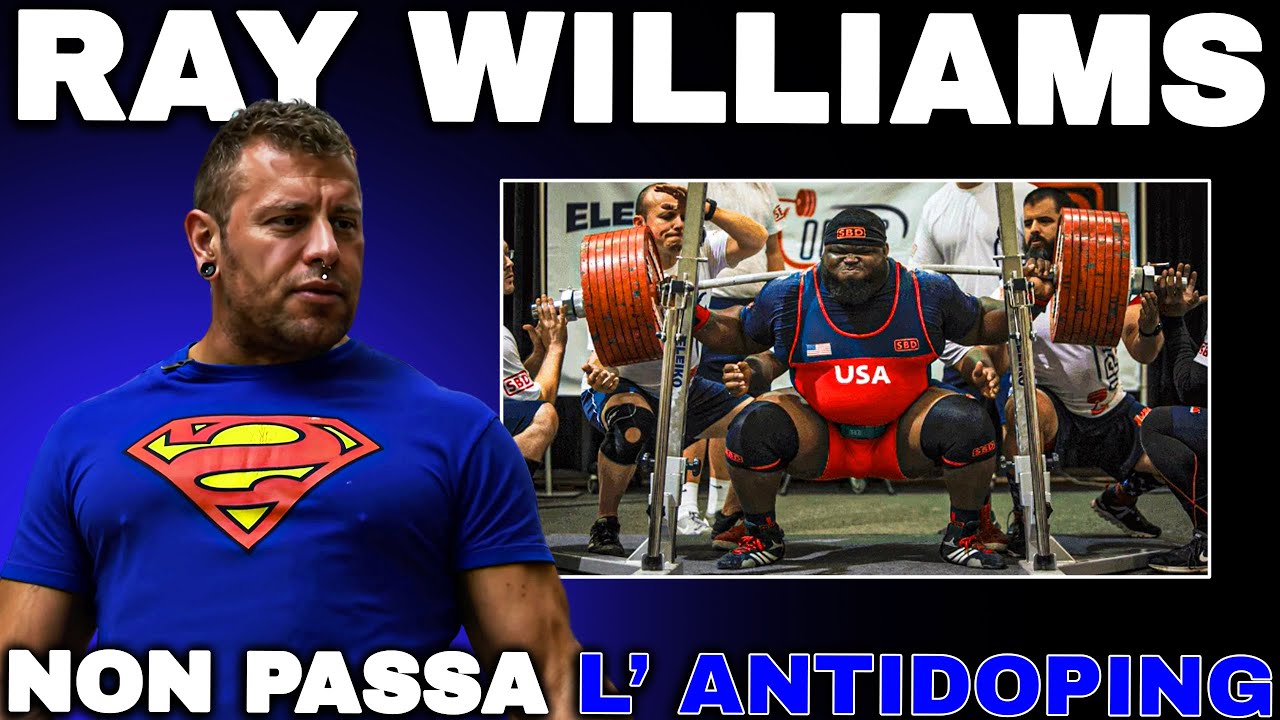 "SCANDALO DOPING" ray willliams BECCATO AL TEST - YouTube