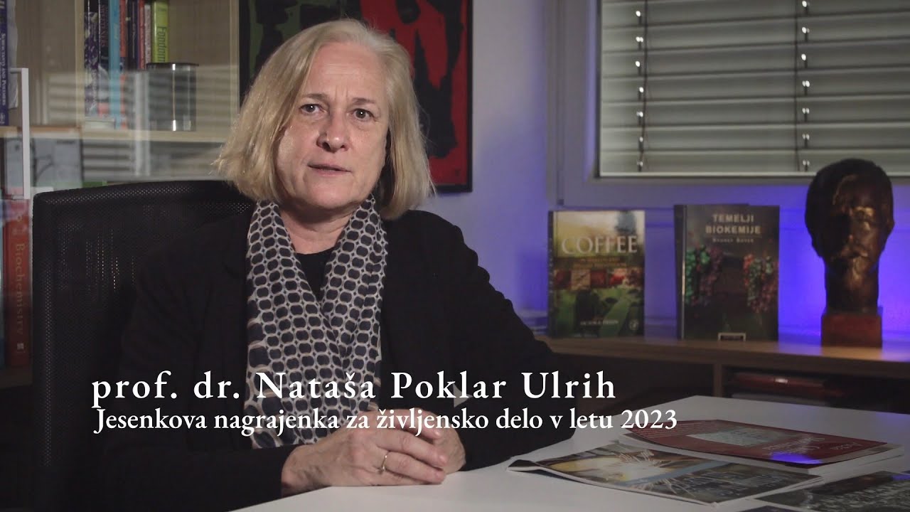 Nataša Poklar Ulrih - Jesenkova nagrajenka za življenjsko delo v letu ...