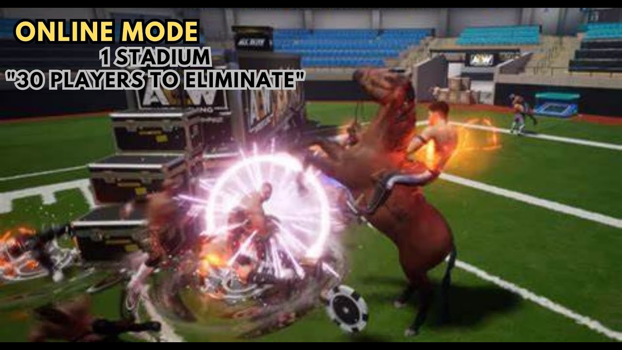 AEW Fight Forever: STADIUM STAMPEDE IS REALLY FUN!! (FORTNITE ...