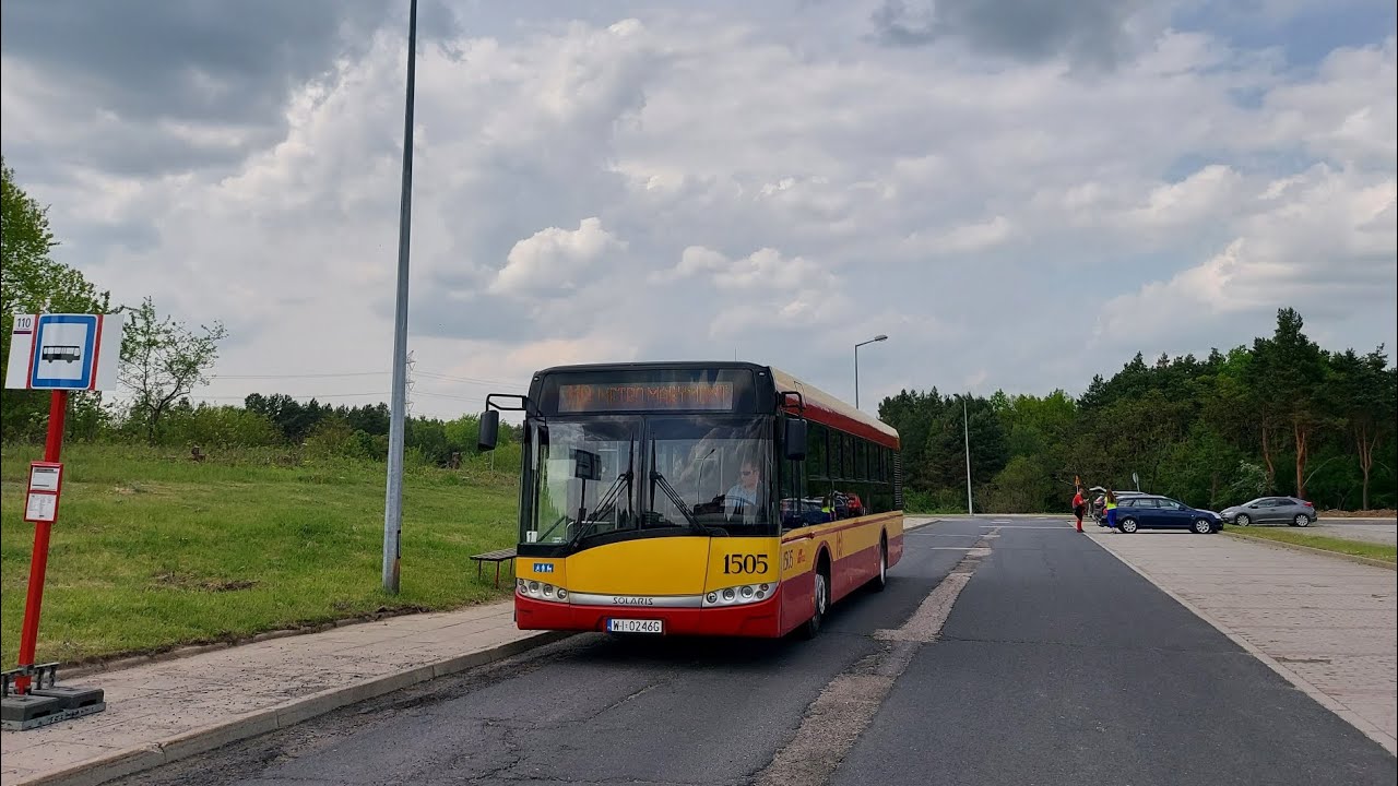 Solaris Urbino 12 III #1505 [🚍110] MZA Warszawa ♪ ZF ♪ - YouTube
