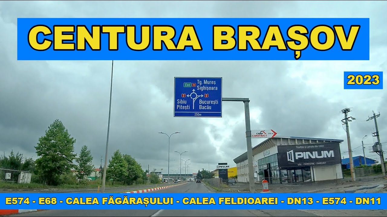 Centura Brasov spre Tg Secuiesc - Bacau E574 Calea Fagarasului - Calea ...