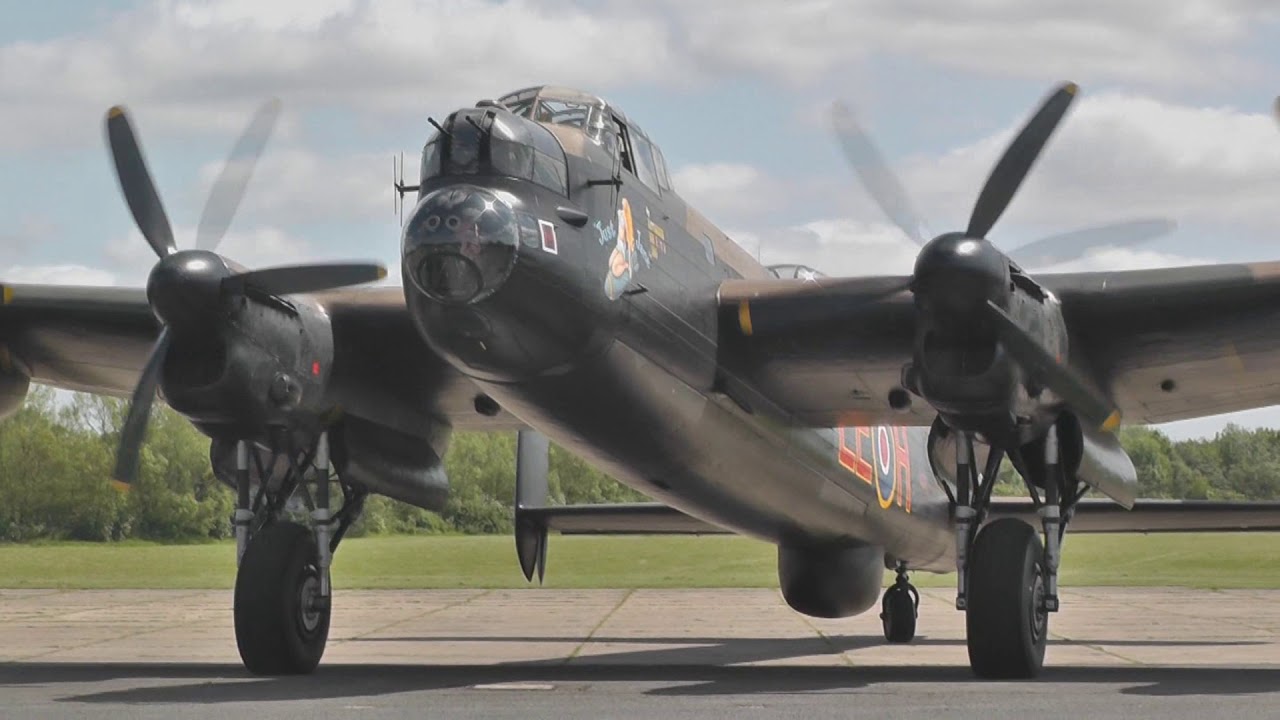 Lancaster Bomber - Dambusters 75th Anniversary - YouTube