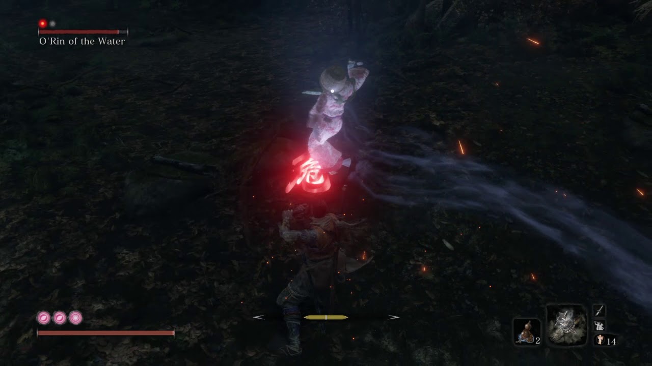 O'Rin of the Water boss fight - Sekiro: Shadows Die Twice - YouTube