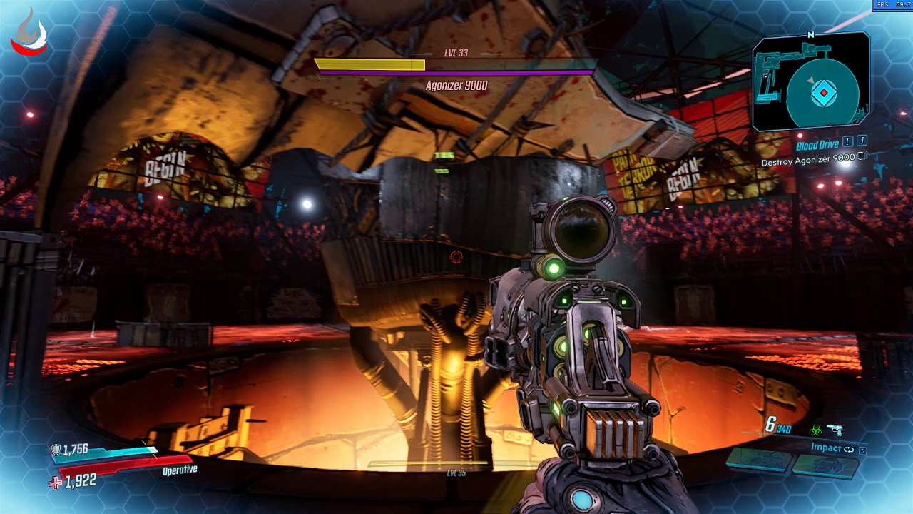 Borderlands 3 Agonizer 9000 - Solo Zane lvl 35 - YouTube