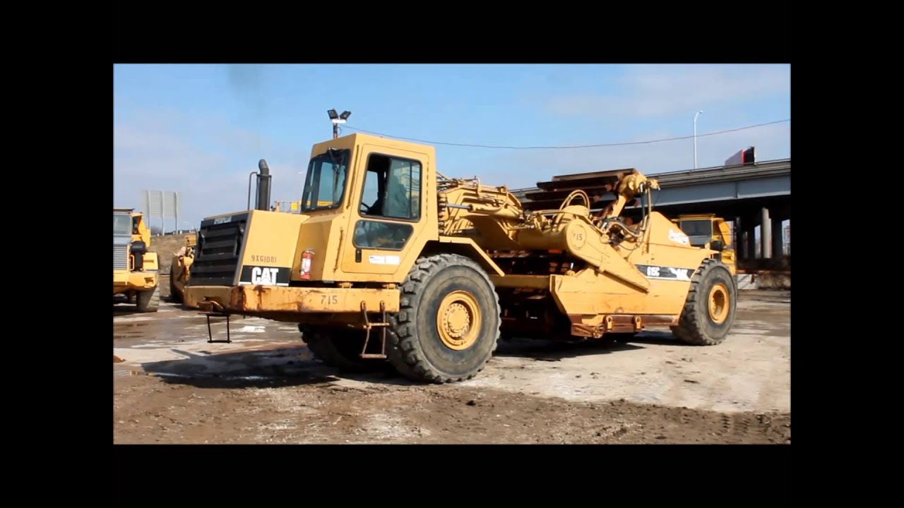 1998 Caterpillar 615C paddle scraper for sale | sold at auction March 7 ...