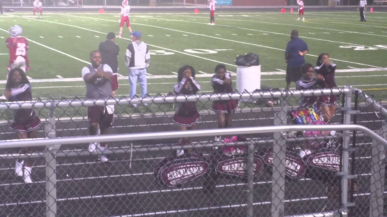 West Mecklenburg High School Cheerleaders JV 2015 - YouTube