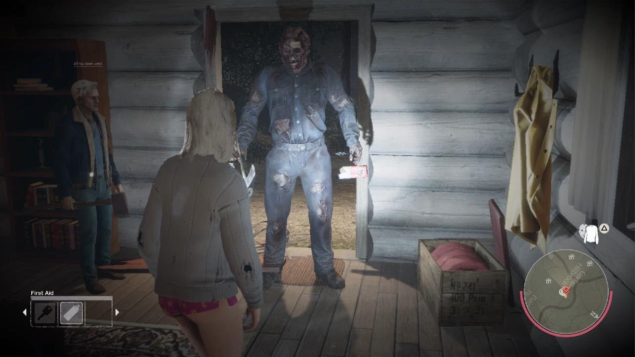 Friday the 13th: The Game | Tiffany finds the sweater, then Jason finds ...