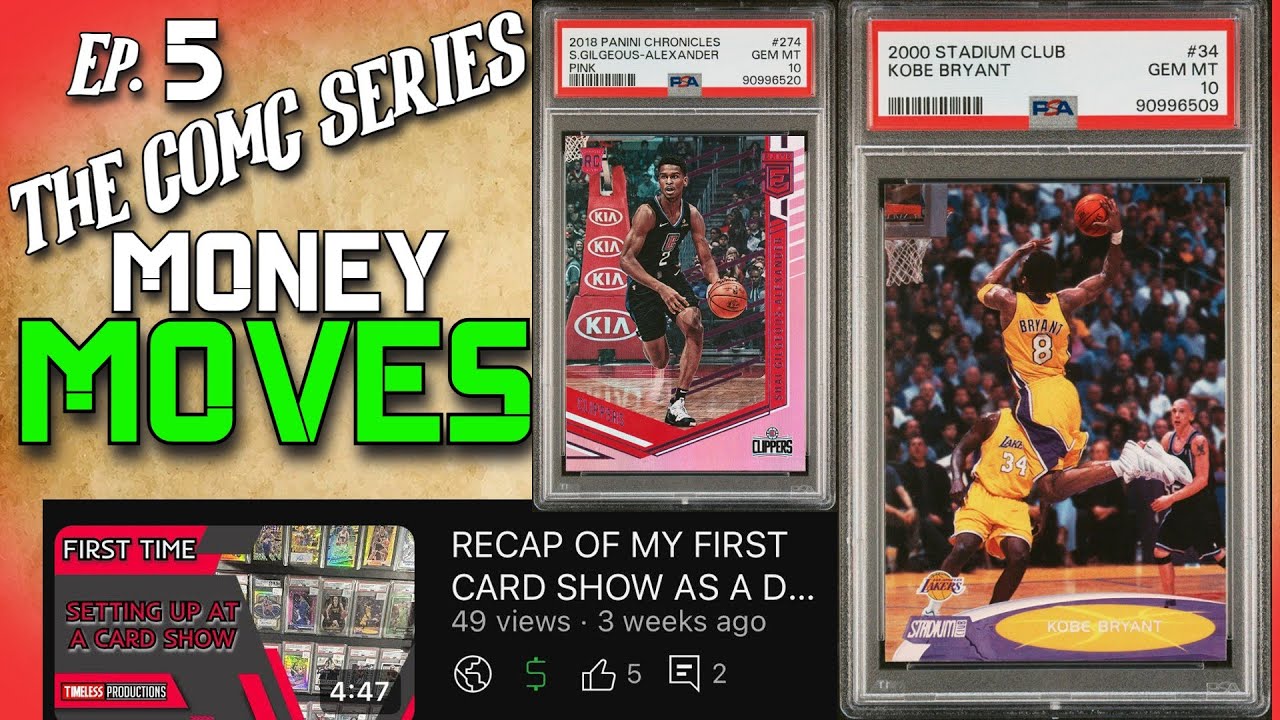 HOW I USE THE COMC APP TO INSPECT CARDS - YouTube