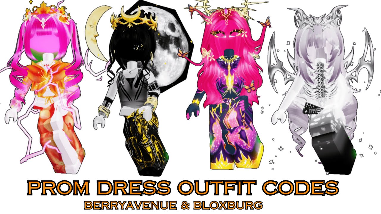 Outfit Codes Prom Dress Gown ! Berry Avenue codes, Bloxburg ...