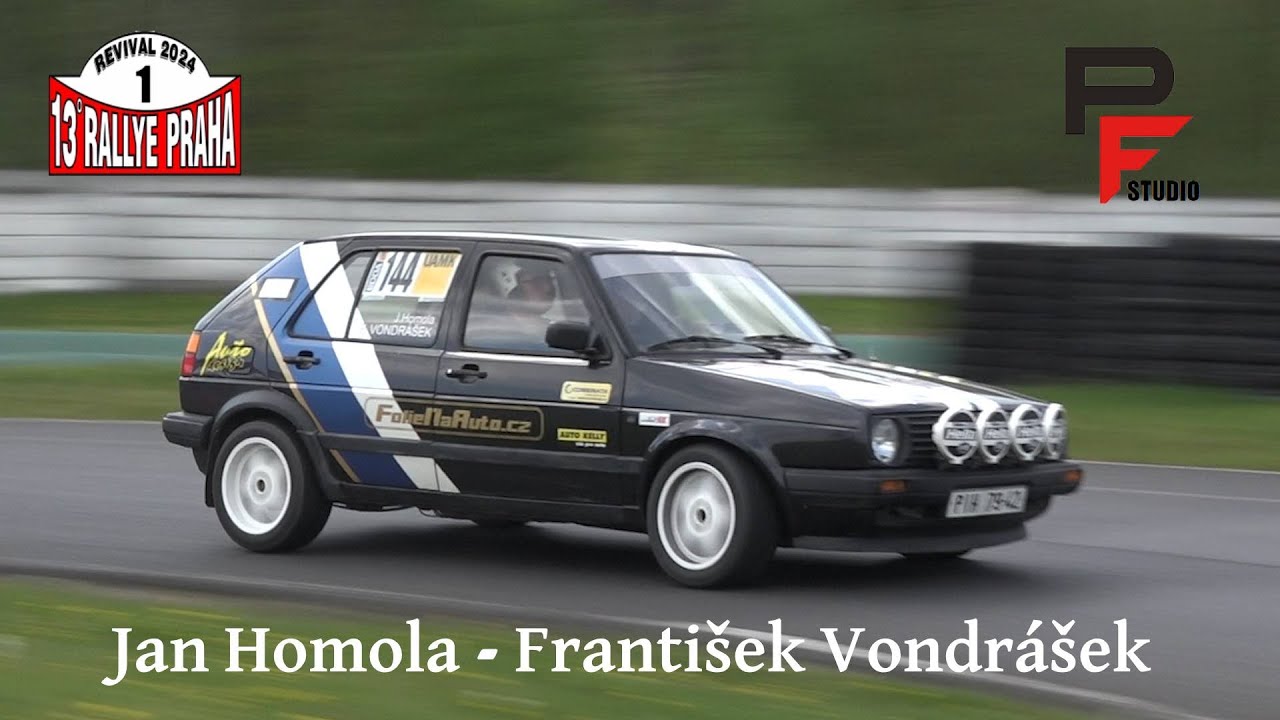 Jan Homola - František Vondrášek - VW Golf II - XIII. Rallye Praha ...