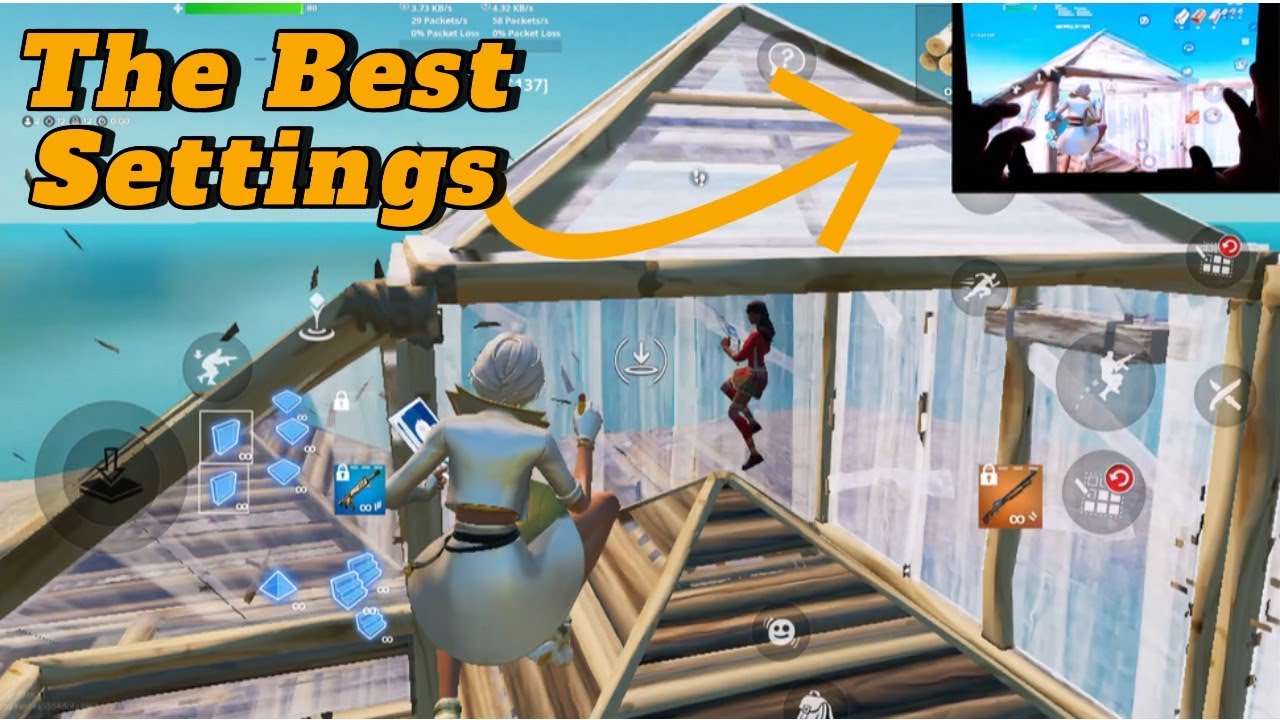 The Best Fortnite Mobile Settings For Building And Editing. - YouTube